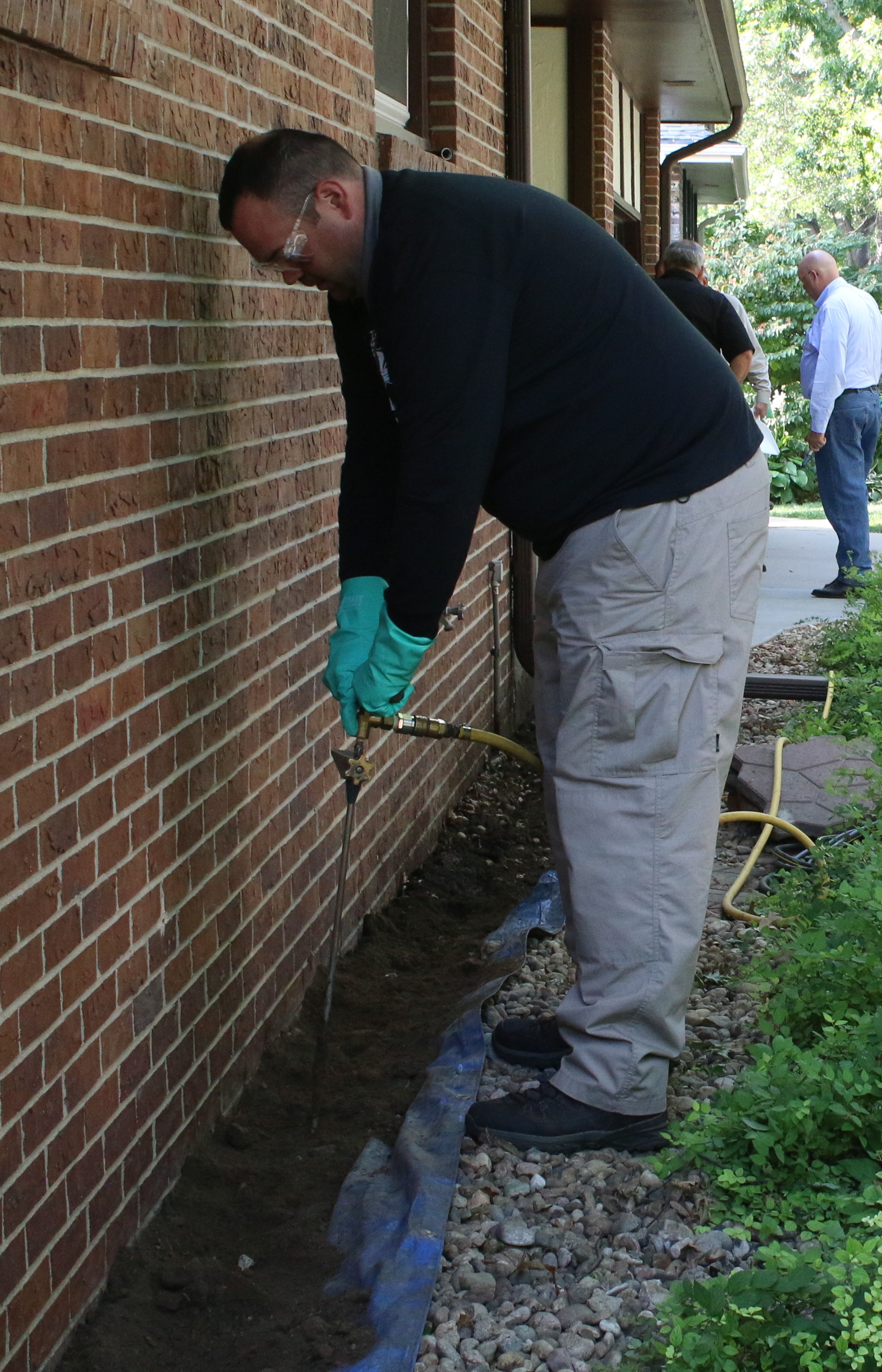 Termite Academy trenching and rodding – GRO Big Red